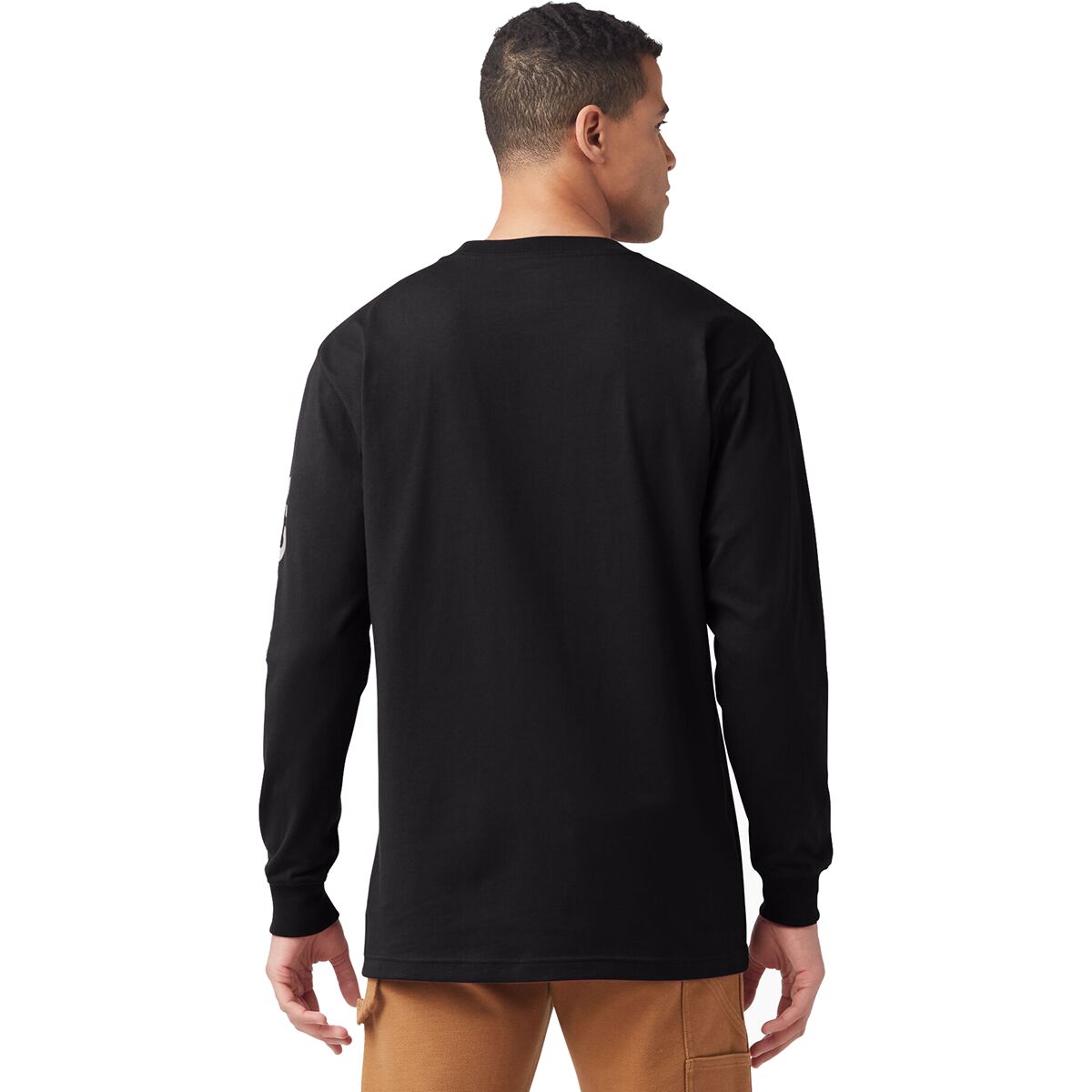 Dickies Heavyweight Wordmark Long Sleeve T Shirt Mens Clothing