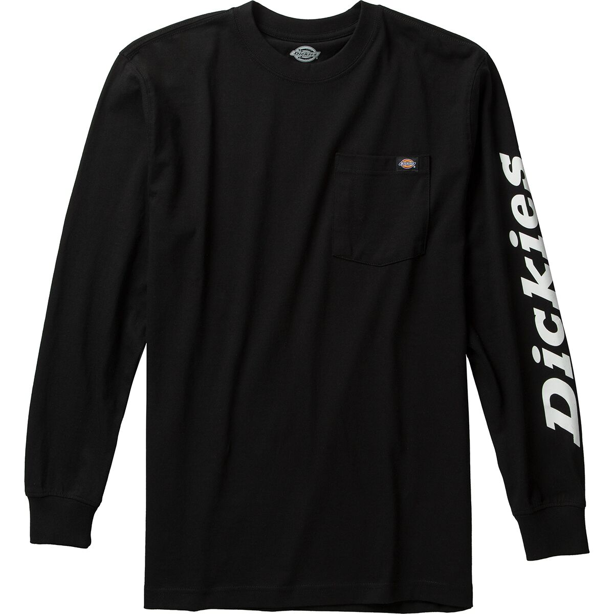 Dickies Heavyweight Wordmark Long Sleeve T Shirt Mens Clothing
