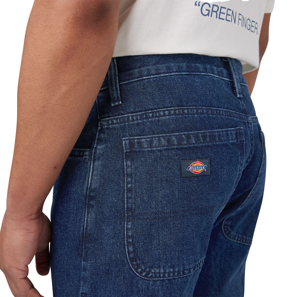 Dickies Loose Fit Double Knee Denim Pant - Men's - Clothing