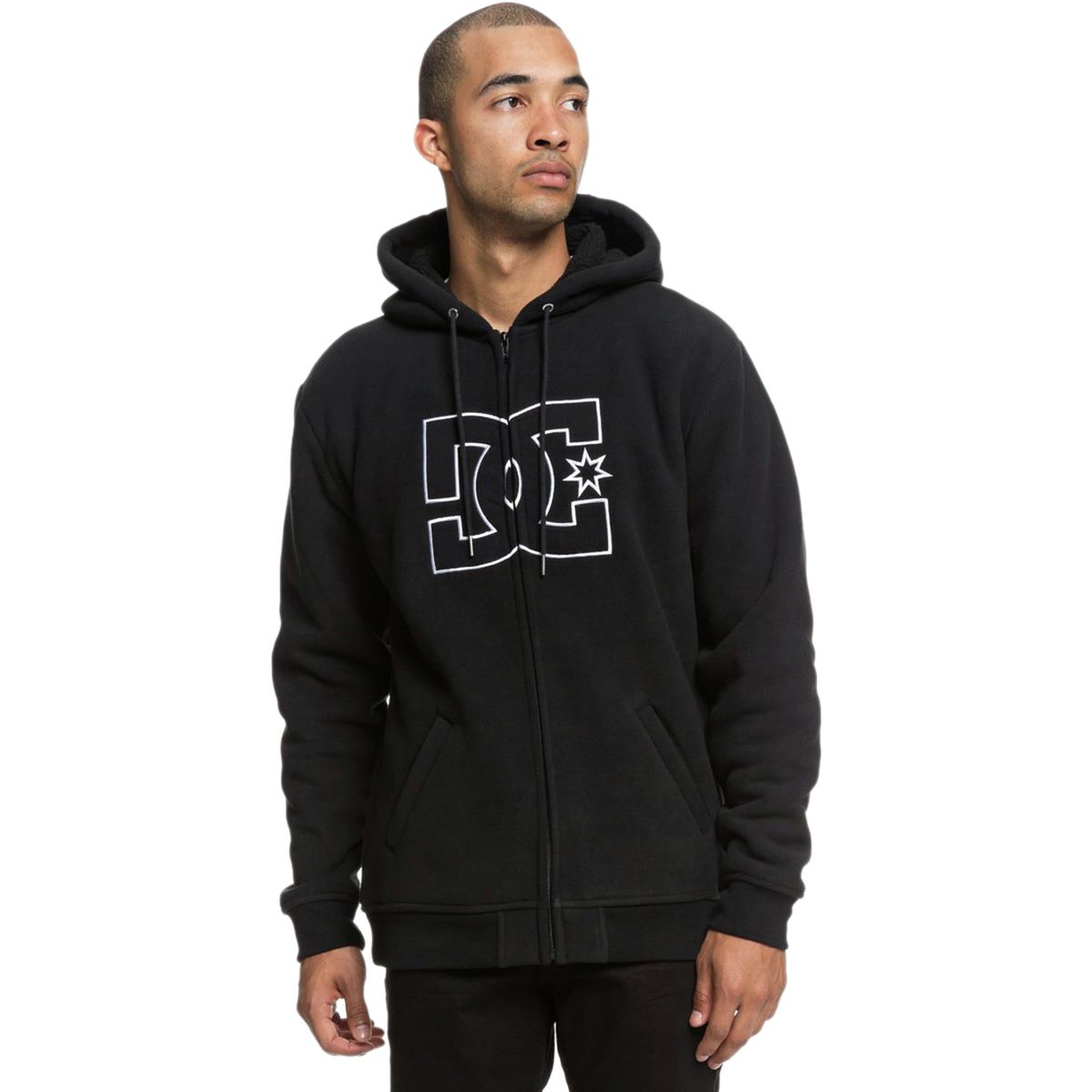 DC New Star Sherpa Zip-Up Hoodie - Men's - Clothing