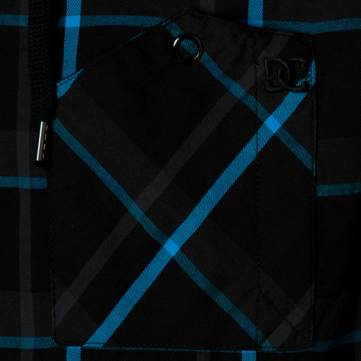 DC Maze Button-Down Hooded Shirt - Long Sleeve - Men's - Clothing