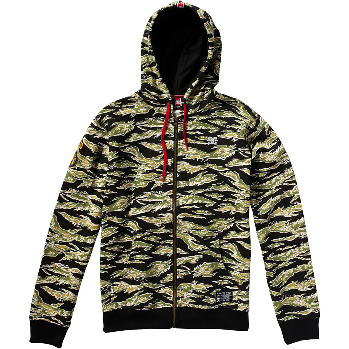 DC Rob Dyrdek Tigerstripe Full-Zip Hoodie - Men's - Clothing