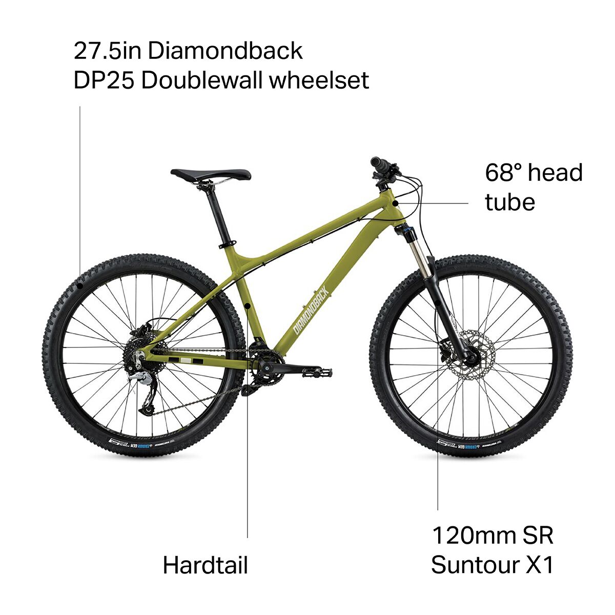 Diamondback Line Mountain Bike - Bike