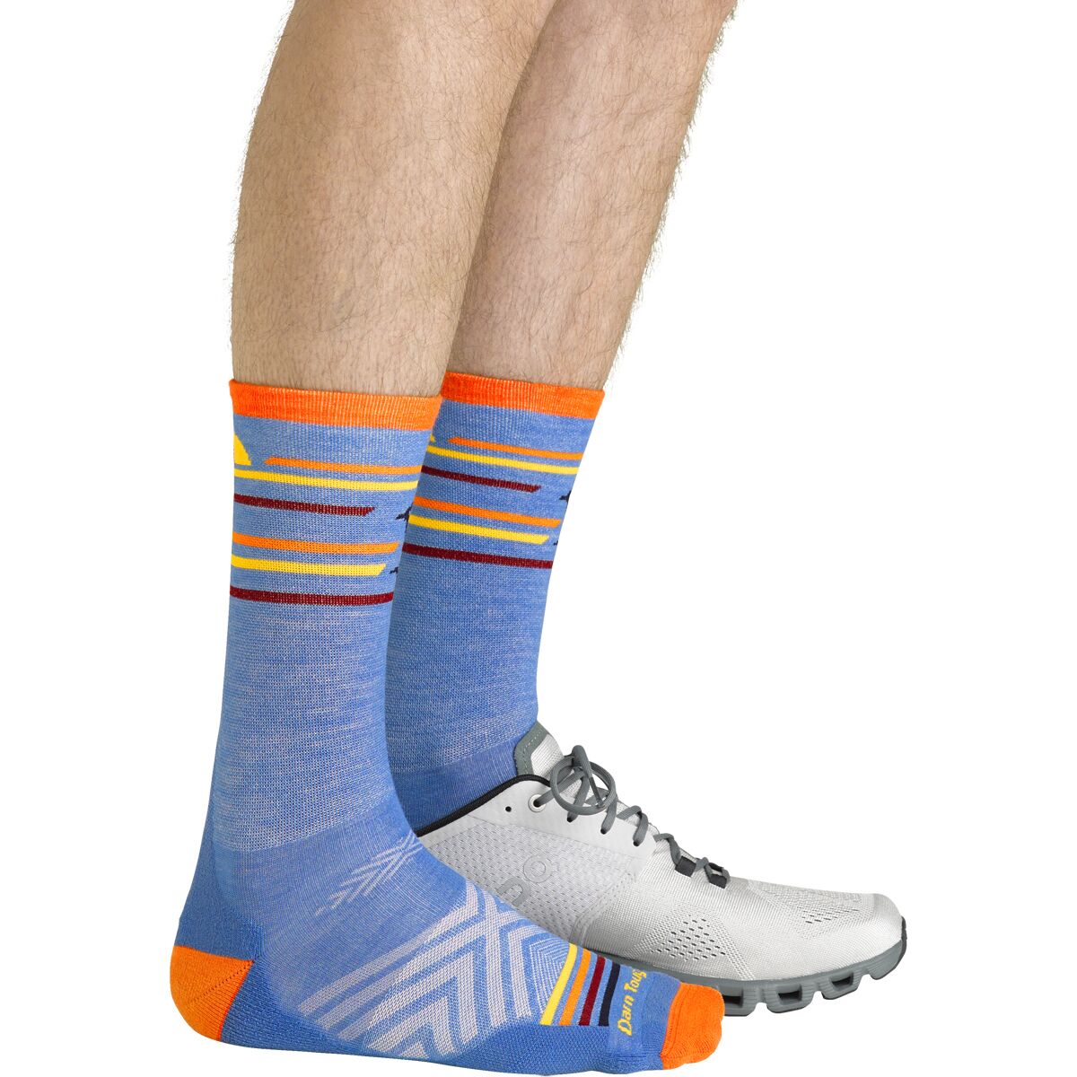 Darn Tough Frontrunner Micro Crew Ultra-LW + Cushion Sock - Clothing