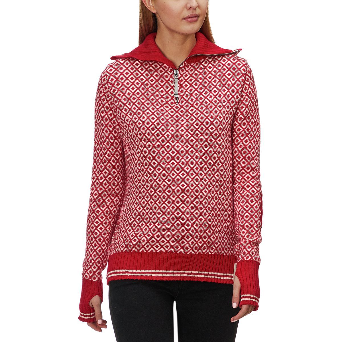 Devold Slogen Zip Neck Sweater - Women's - Clothing