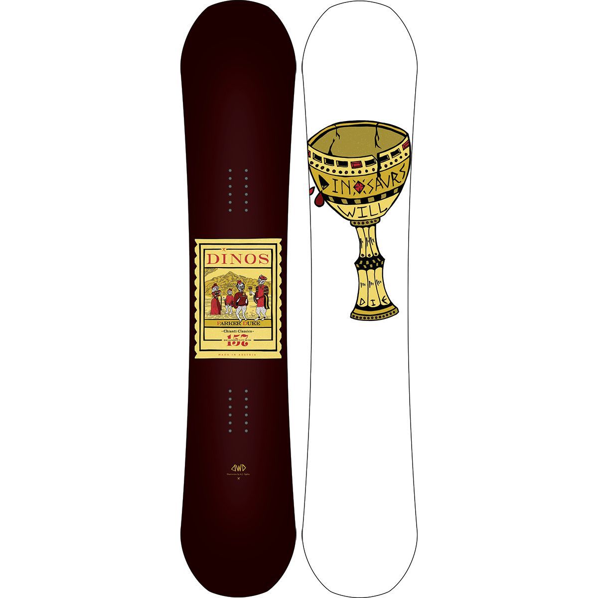 Dinosaurs Will Die Duke Snowboard | Backcountry.com