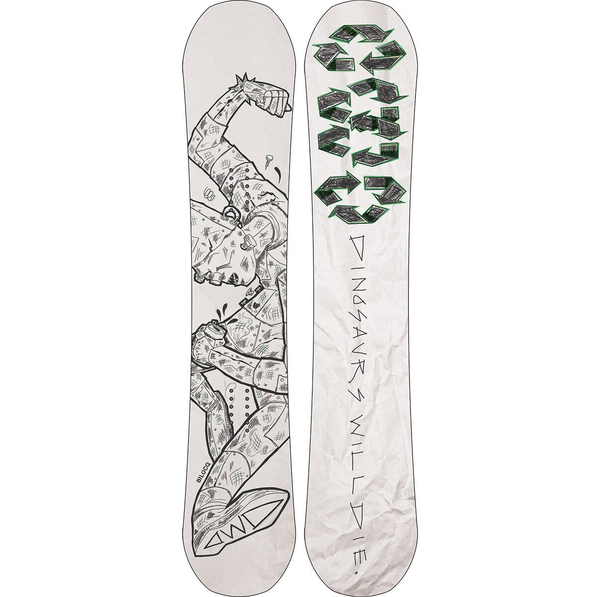 Dinosaurs Will Die Bilocq Snowboard | Backcountry.com