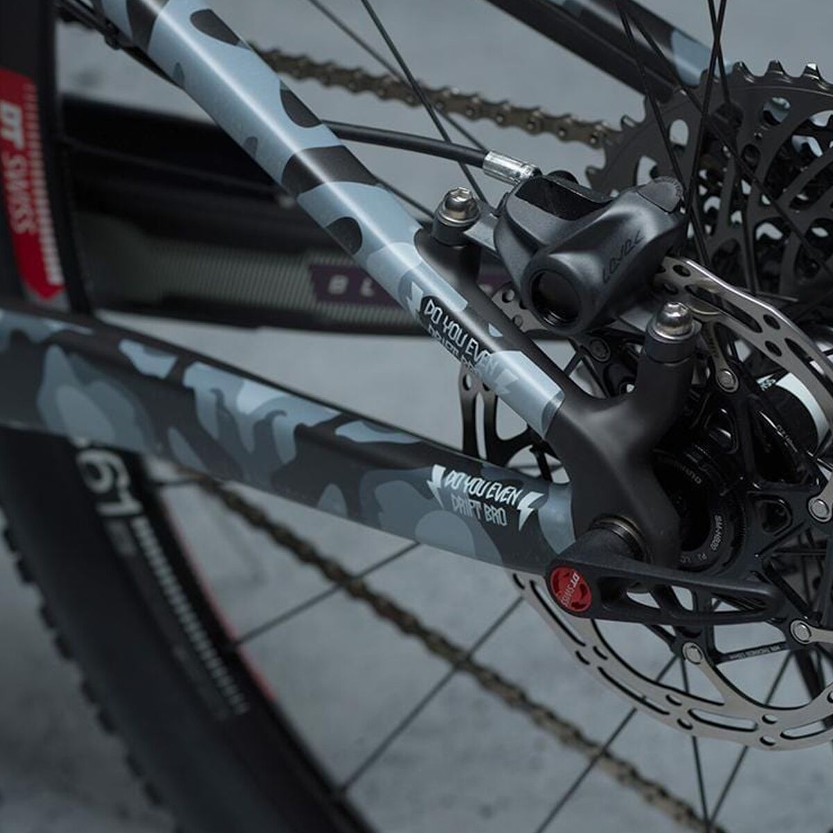 DYEDBRO MTB Frame Protector - Bike