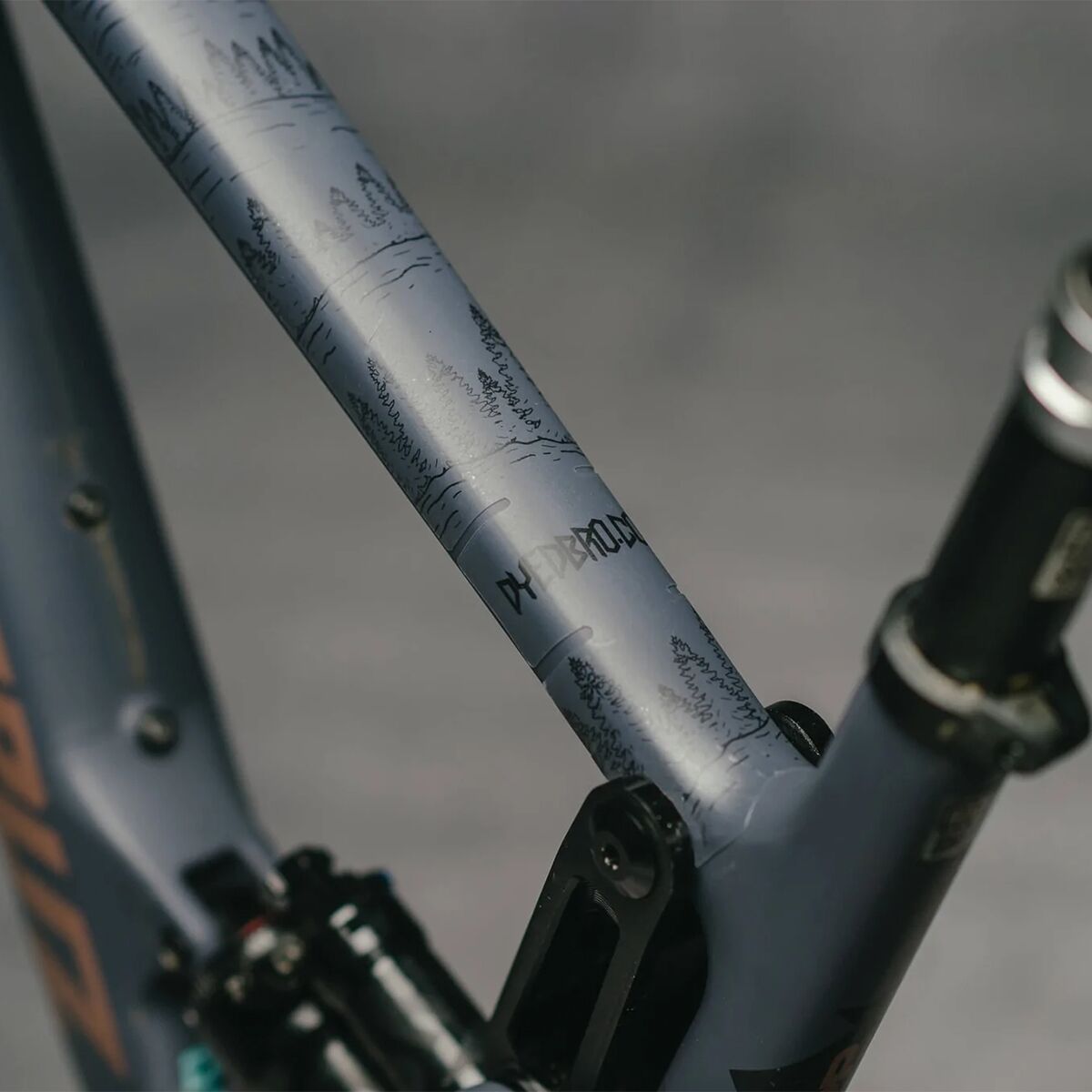DYEDBRO MTB Frame Protector - Bike