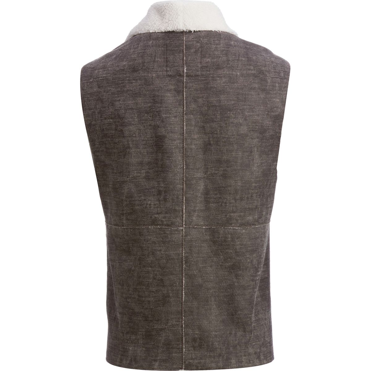 Dylan Distressed Bonded Sherpa Snap Vest - Women's - Clothing