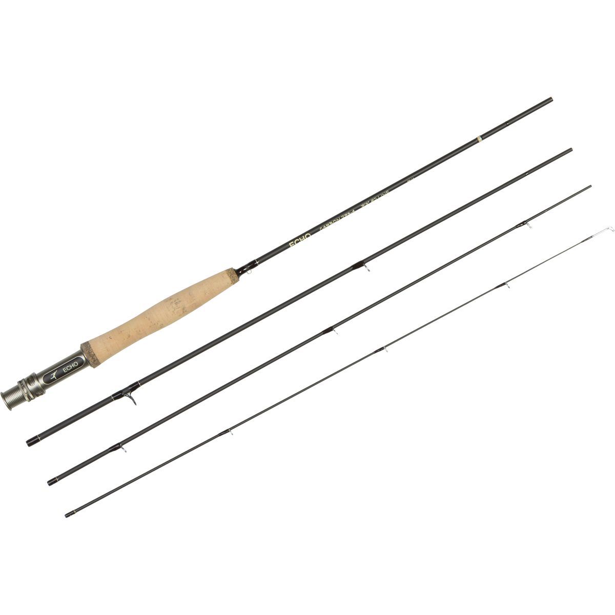 Echo Carbon Fly Rod - 4-Piece - Fishing