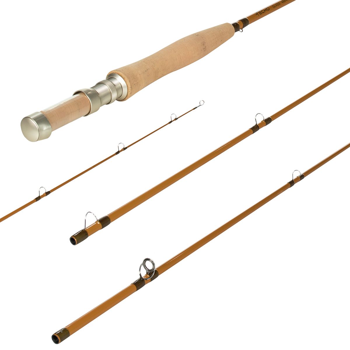Echo Echo Glass Fly Rod - 4-Piece - Fishing