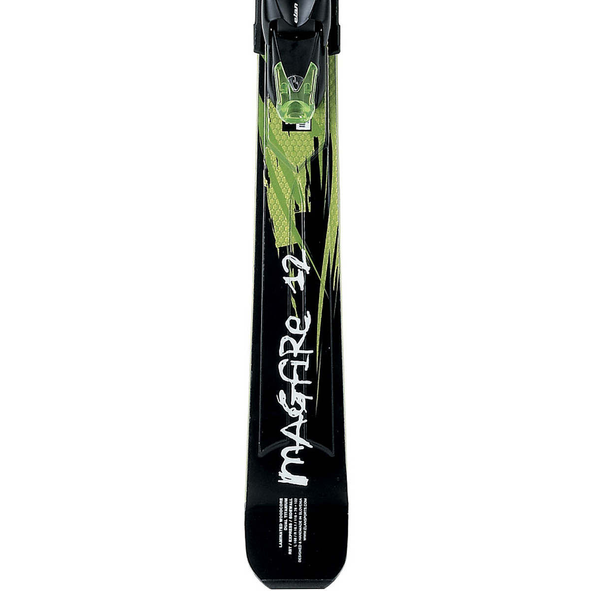 Elan Magfire 12 Alpine Mid Fat Ski w/ ELD 12.0 Fusion Binding - Ski