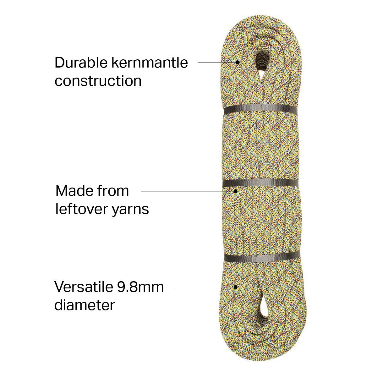 Edelrid Boa Eco Climbing Rope - 9.8mm - Climb