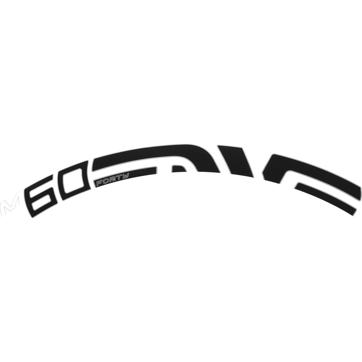 ENVE M60 Forty Rim Decal - Bike ENVE M60 Forty Rim Decal - Bike