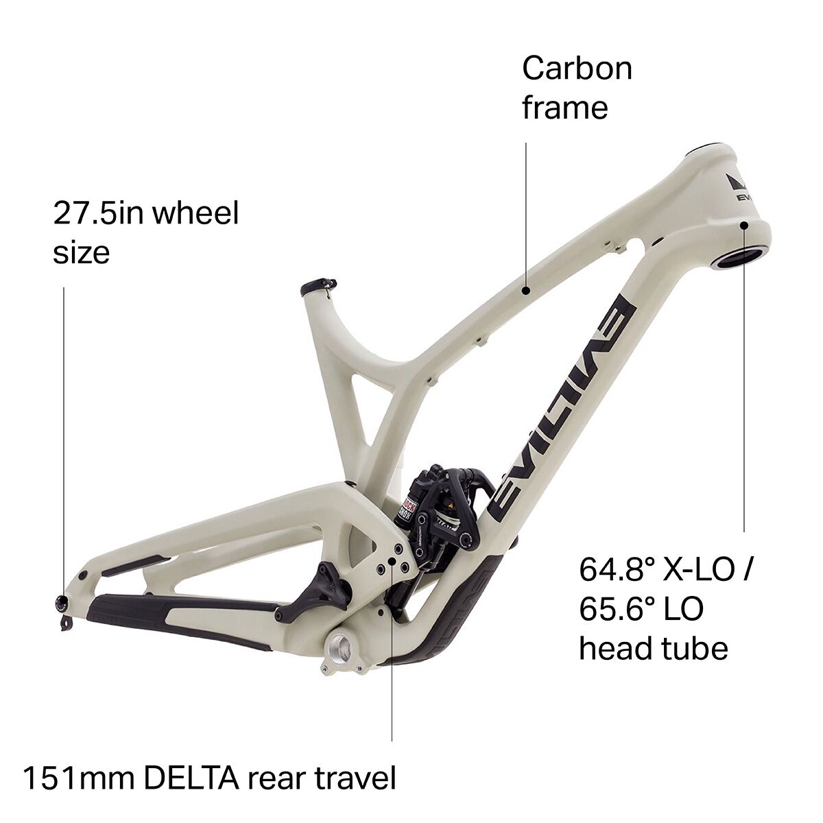 Evil Bikes The Insurgent LB Mountain Bike Frame - Bike