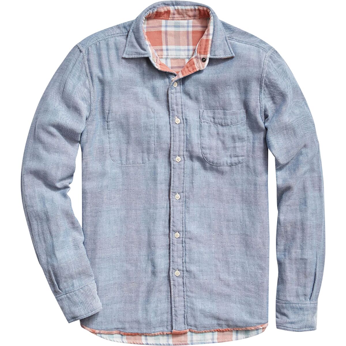Faherty Reversible Belmar LS Shirt - Men's - Clothing
