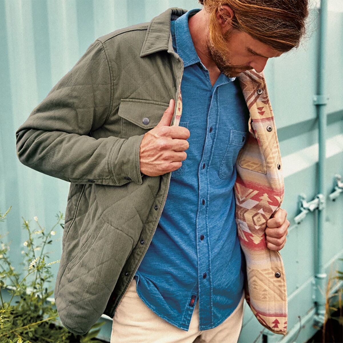 Faherty Reversible Bondi Jacket - Men's - Clothing
