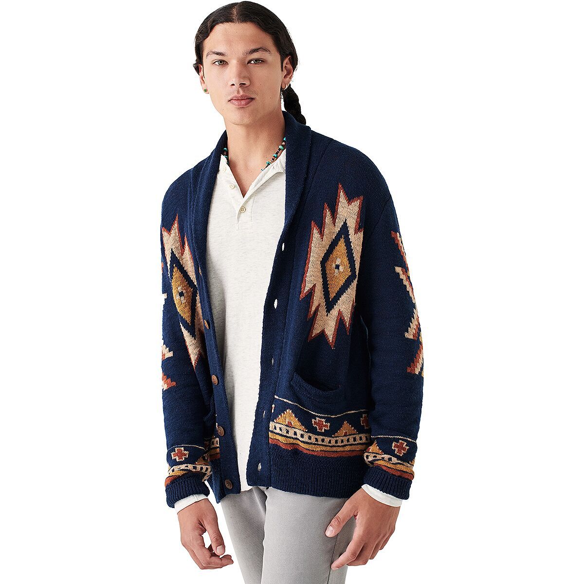 Faherty BYT Cardigan - Men's - Clothing