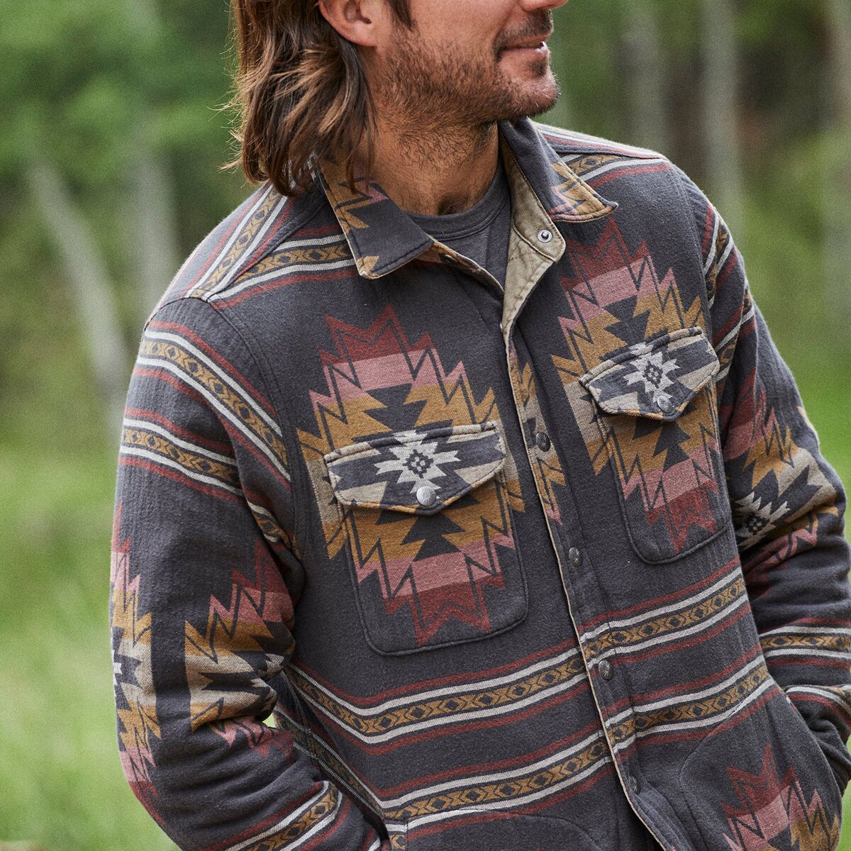 Faherty Doug Good Feather Reversible Bondi Jacket - Men's - Clothing