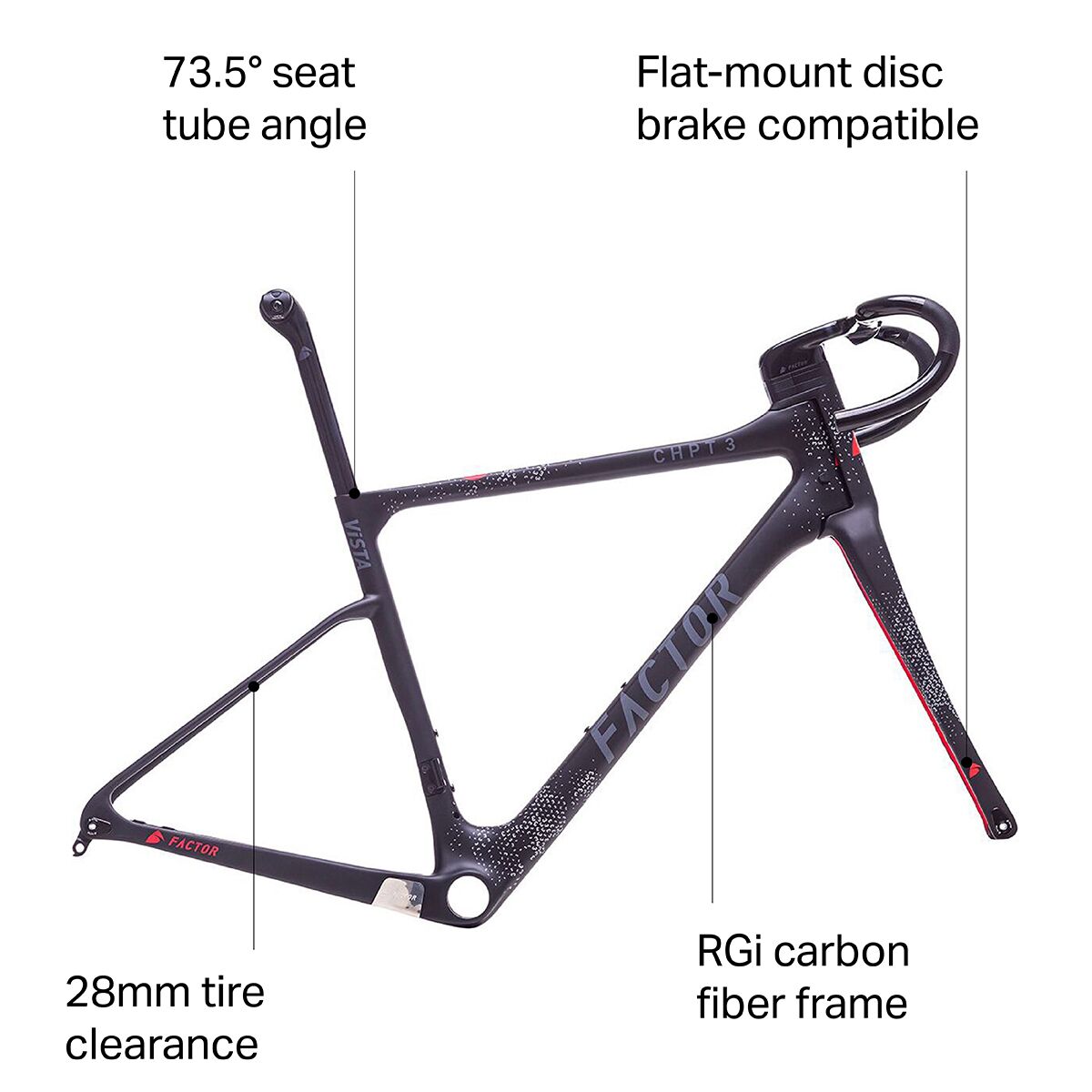 Factor Bike ViSTA Allroad Frameset - Bike