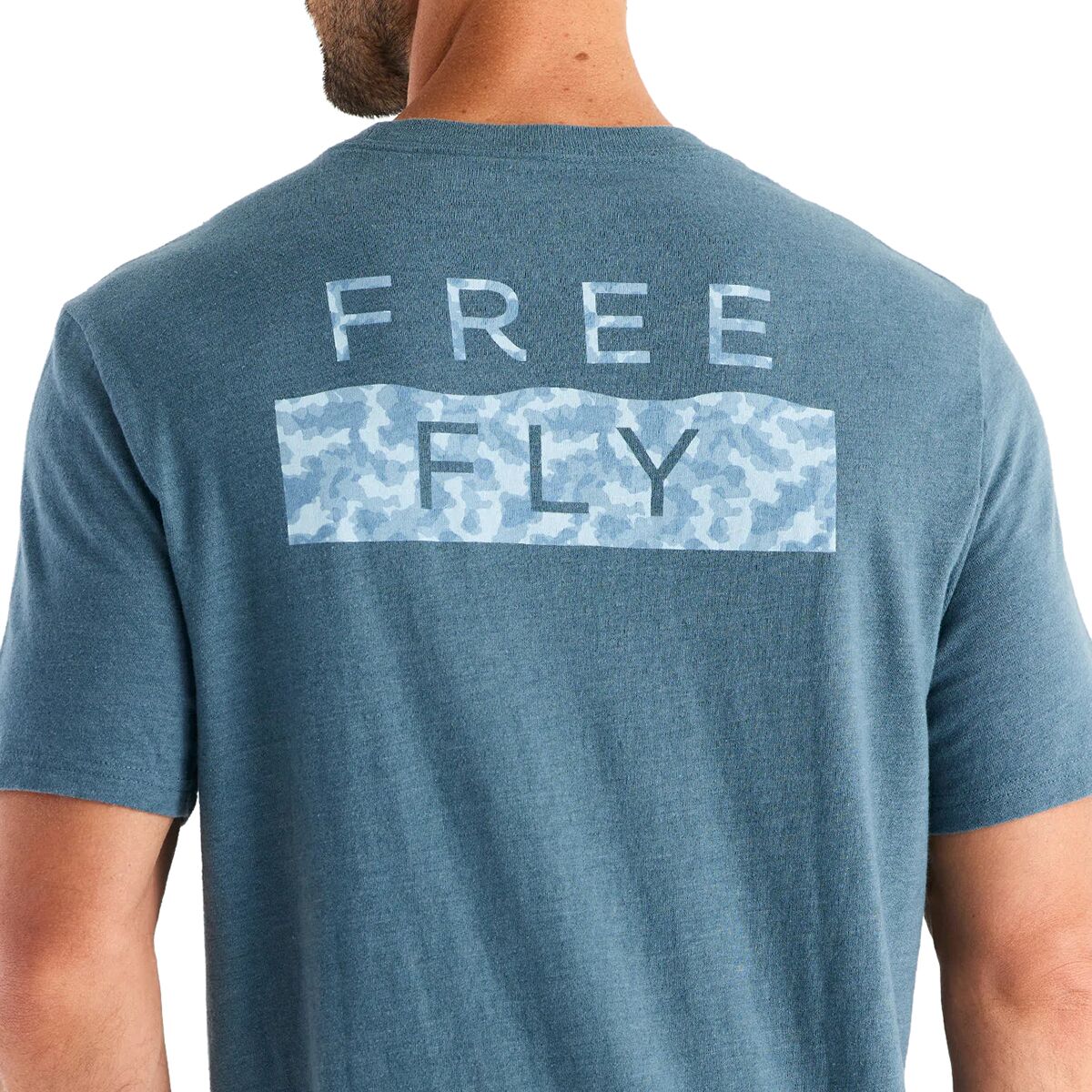 Free Fly Clearwater Camo T-Shirt - Men's - Clothing