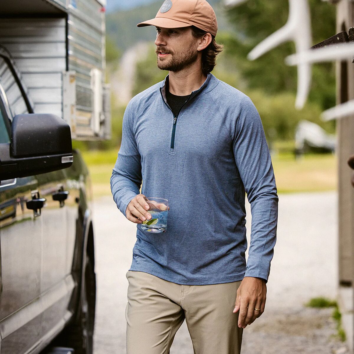 Free Fly Bamboo Flex 1/4-Zip - Men's - Clothing