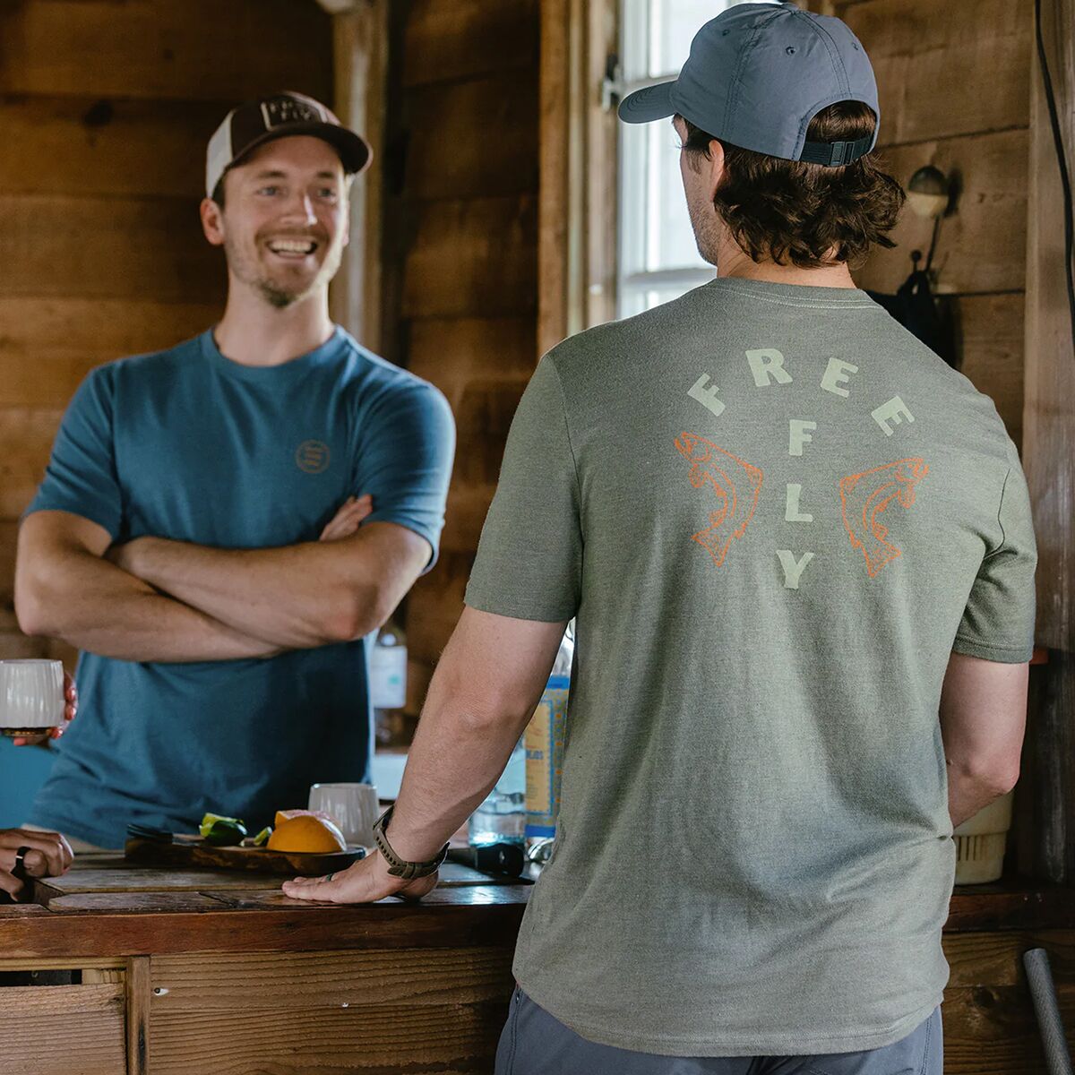 Free Fly Doubled Up T-Shirt - Men's - Clothing