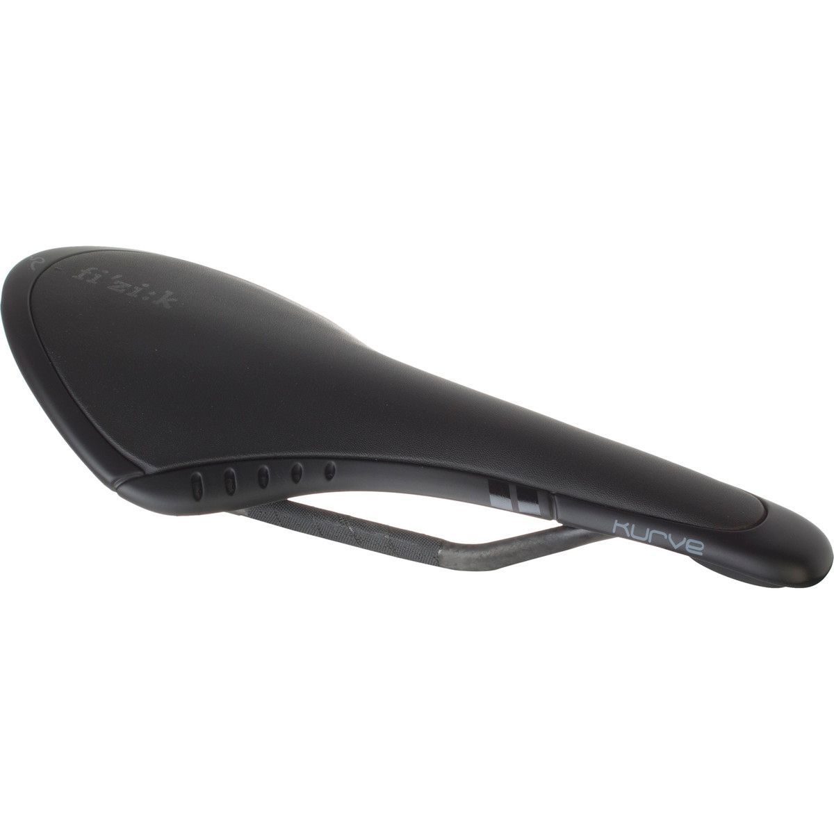 Fi'zi:k Kurve Snake Saddle - 7x9 Carbon Mobius Rails - Bike