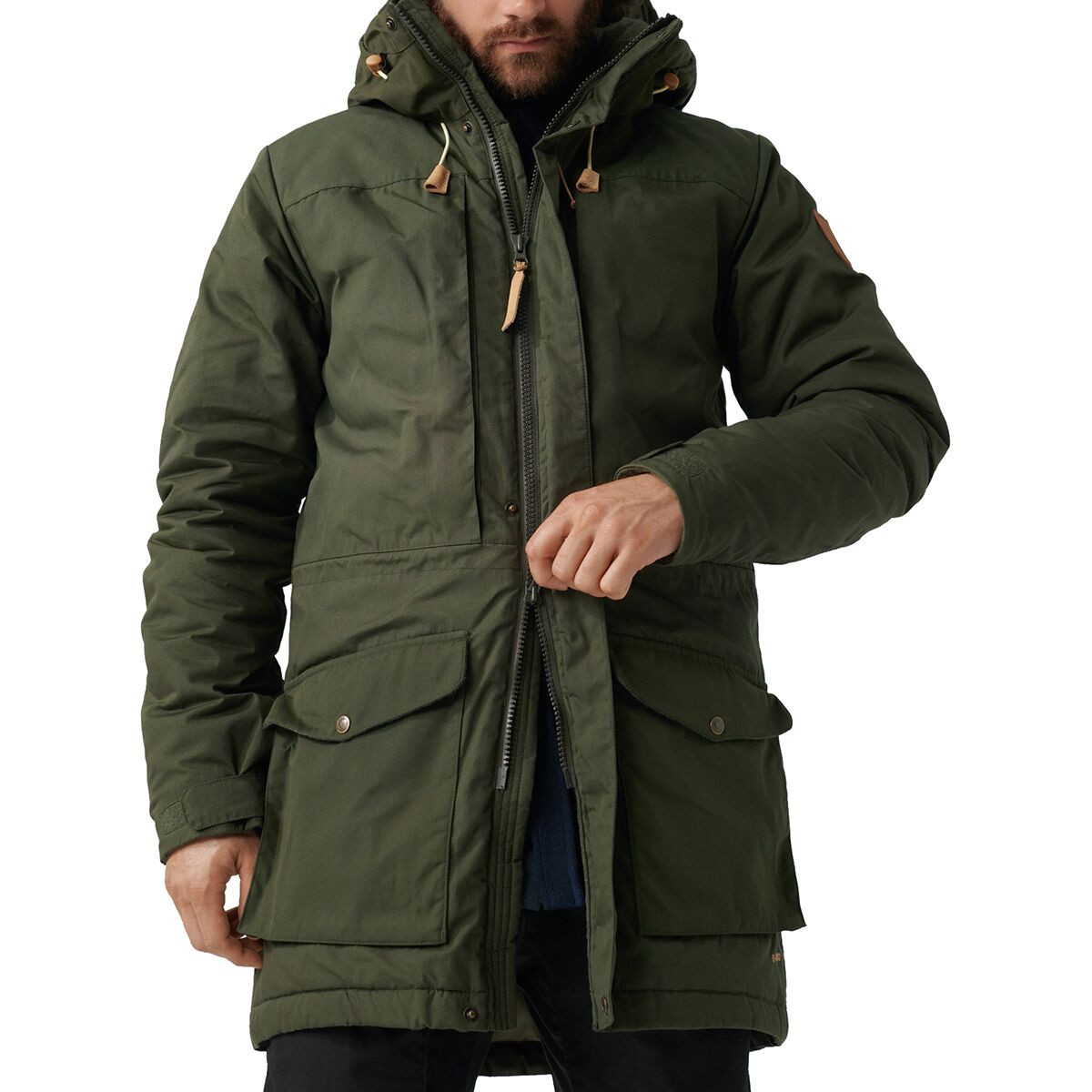 Fjallraven Singi Wool Padded Parka - Men's - Clothing