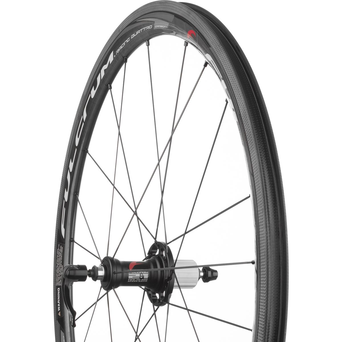 Fulcrum Racing Quattro Carbon Wheelset - Clincher - Bike
