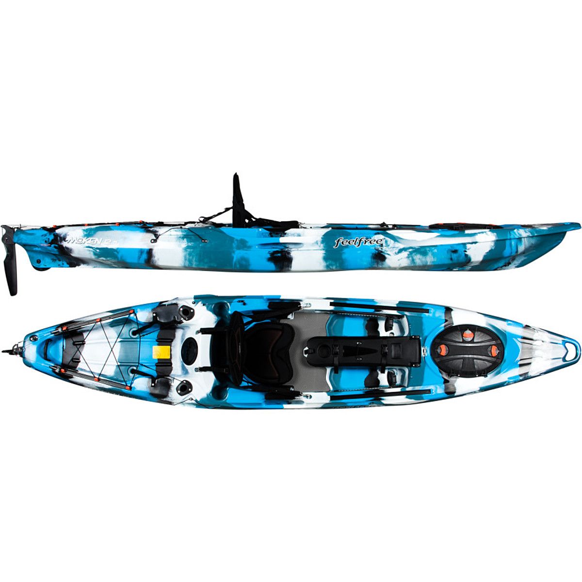 Feelfree Moken 12.5 Kayak with Rudder - Paddle