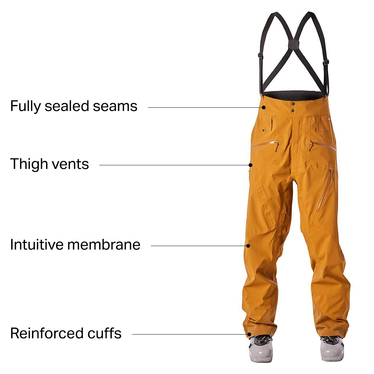 Flylow Tannen Bib Pant - Men's | Backcountry.com