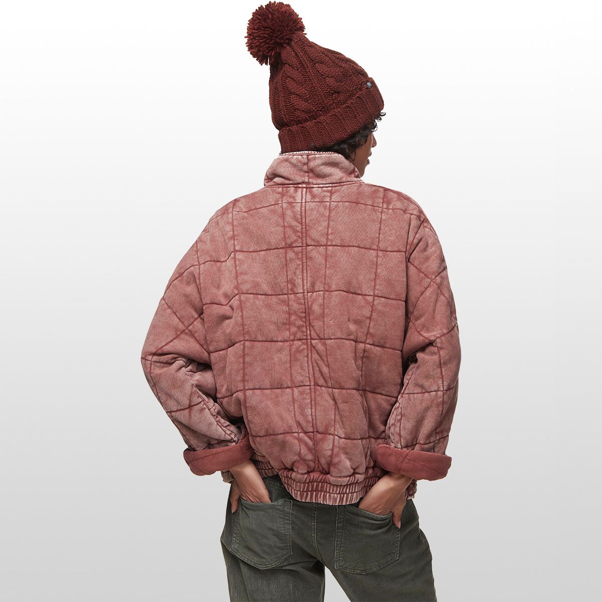 Free People Dolman Quilted Knit Jacket - Women's - Clothing