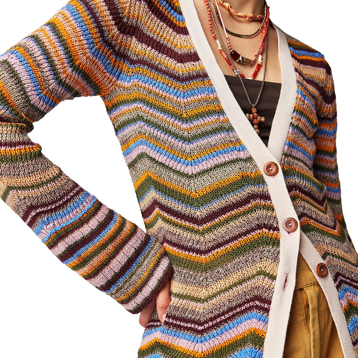 Free People Ocean Waves Cardi - Women's - Clothing