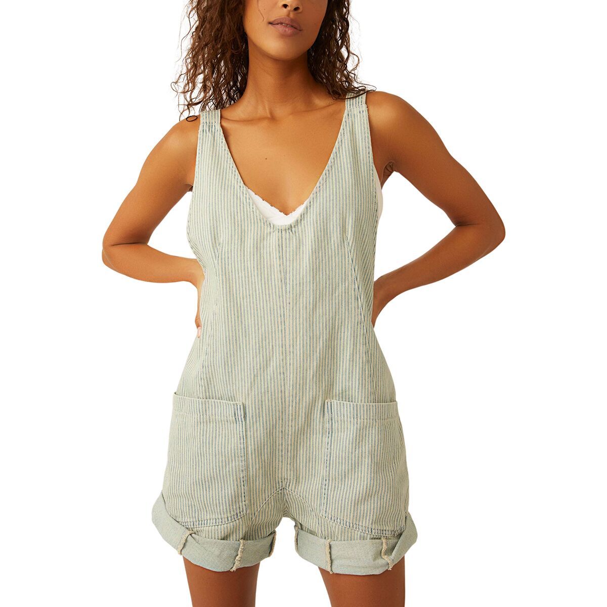Free People High Roller Railroad Shortall - Women's - Clothing