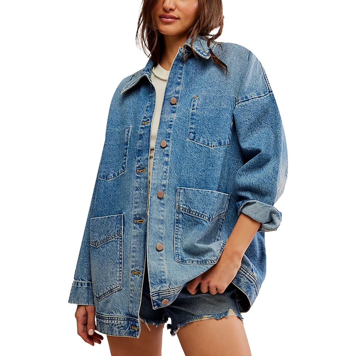 Free People Avery Denim Jacket - Women's - Clothing