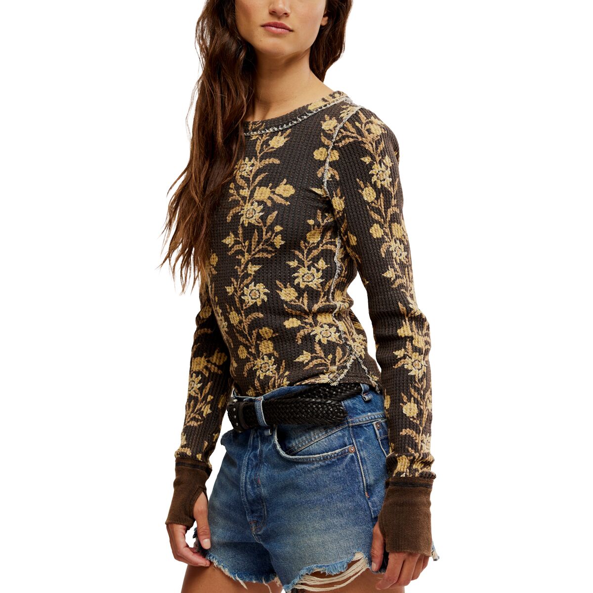 Free People Pretty Little Thermal Top - Women's - Clothing