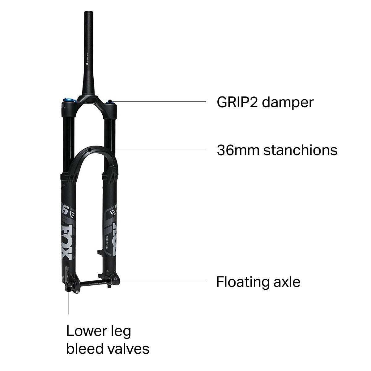 FOX Racing Shox 36 Float E 29 Grip Performance Boost Fork - 2022 - Bike