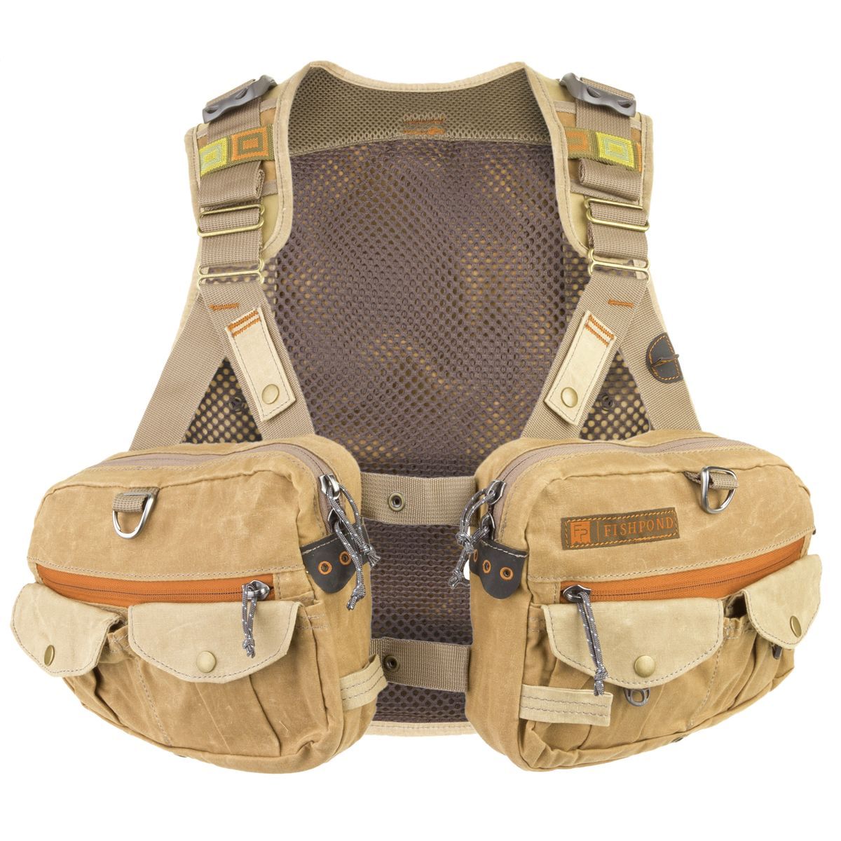 Fishpond Vaquero Waxed Canvas Vest - Fishing