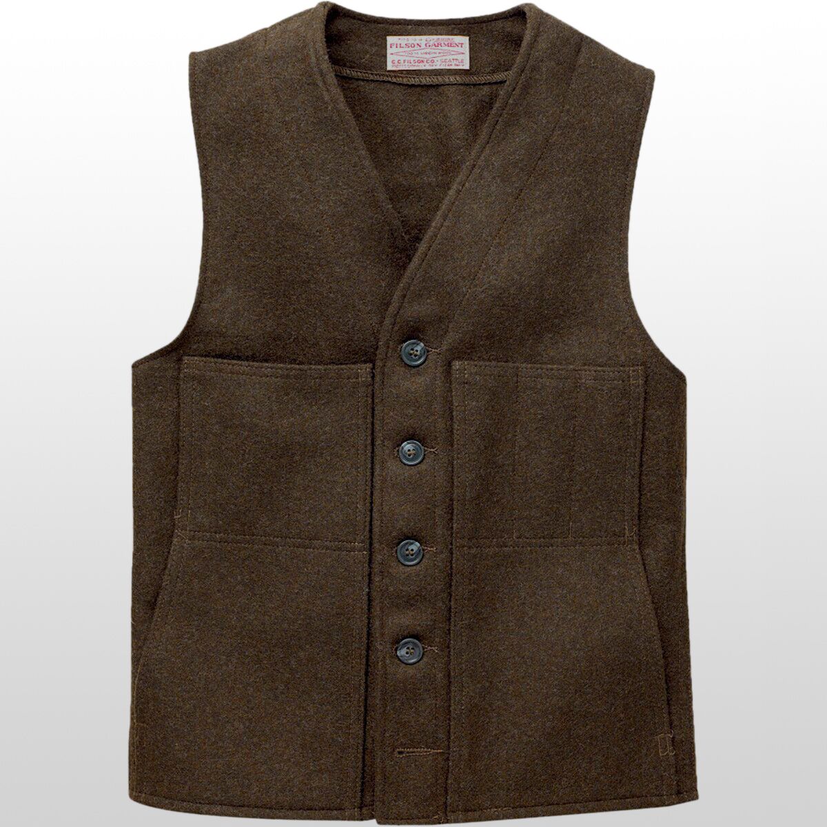 Filson Mackinaw Wool Vest - Men's - Clothing