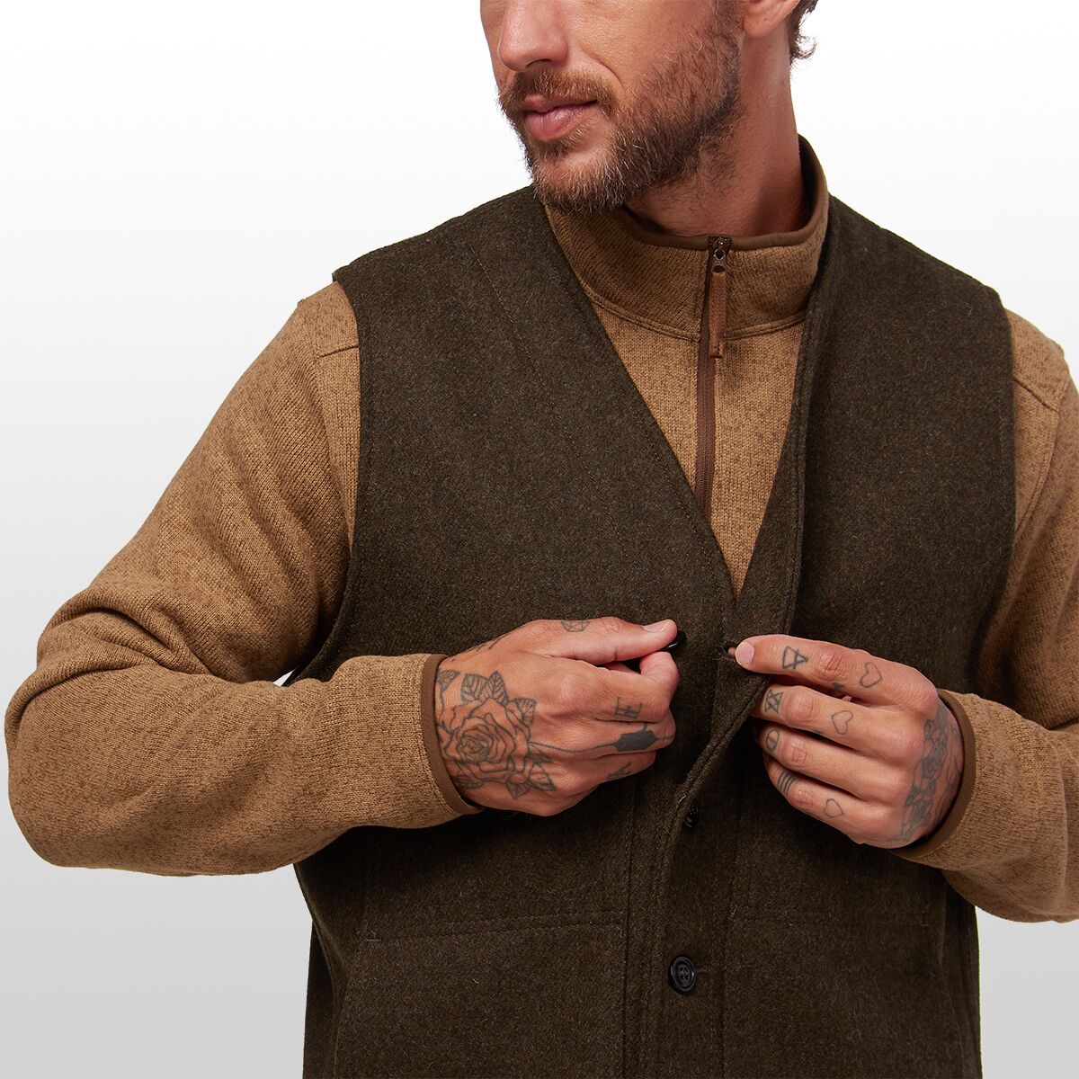 Filson Mackinaw Wool Vest - Men's - Clothing