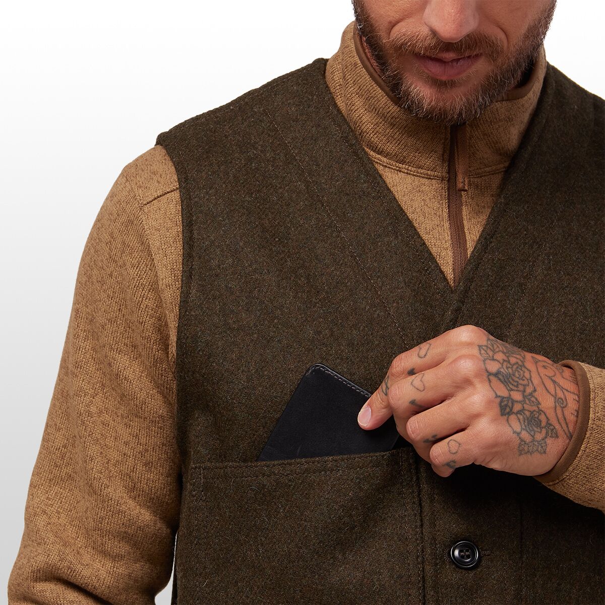 Filson Mackinaw Wool Vest - Men's - Clothing