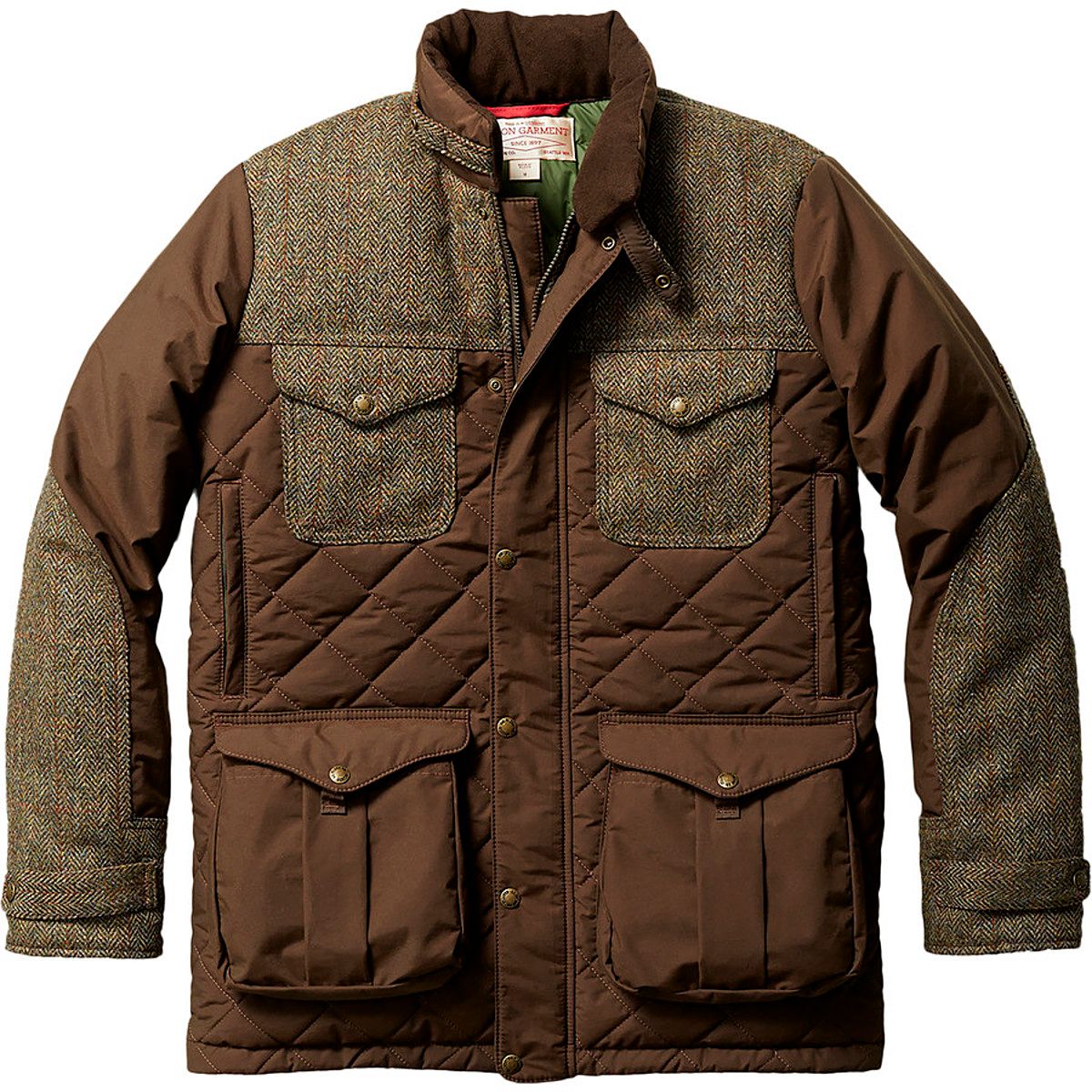 Filson Parka Cruiser Tweed Down Jacket - Men's - Clothing