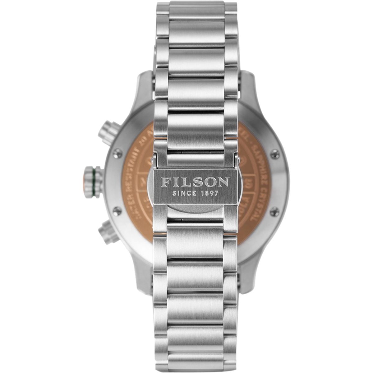Filson Mackinaw Field Chrono Stainless Steel Watch | Backcountry.com