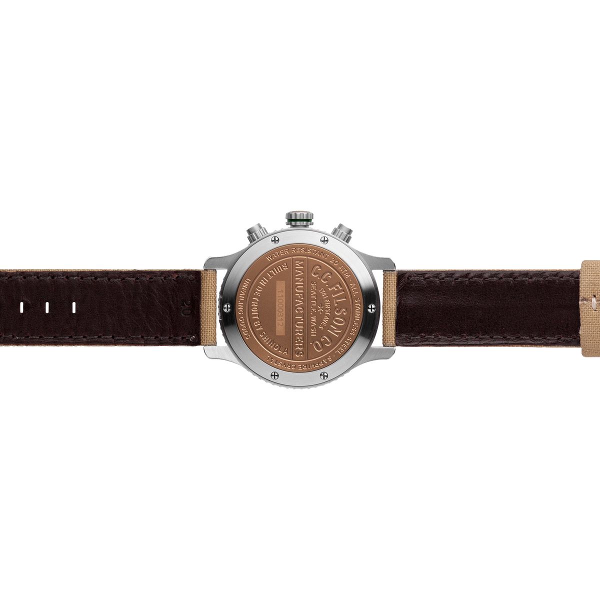Filson The Mackinaw Field Chrono 43mm Watch - Accessories