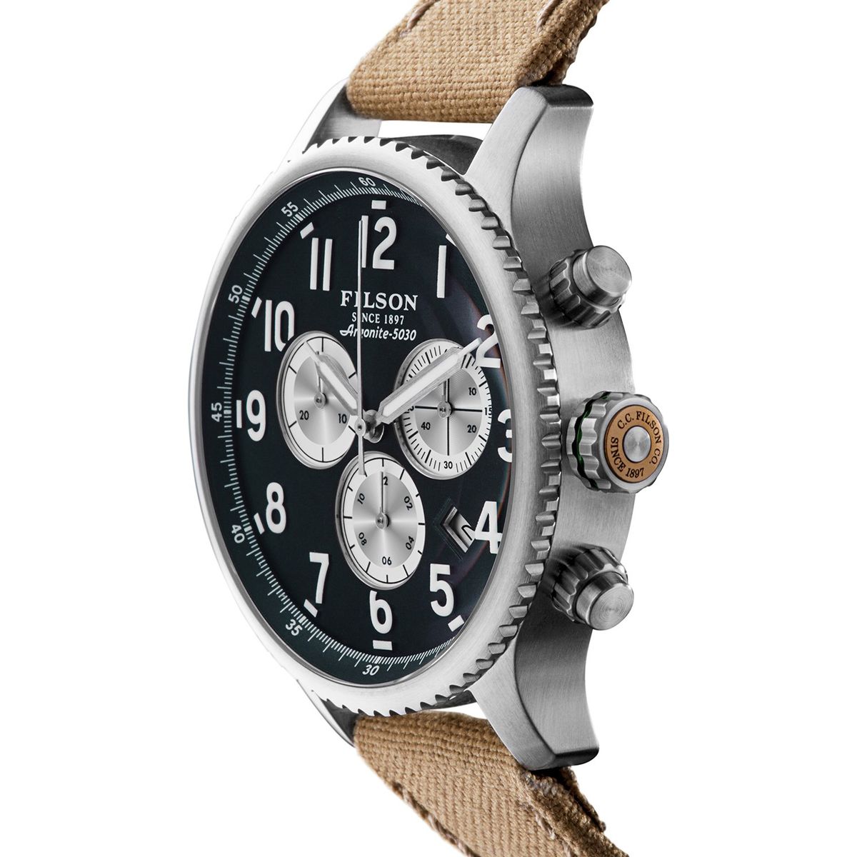 Filson The Mackinaw Field Chrono 43mm Watch - Accessories