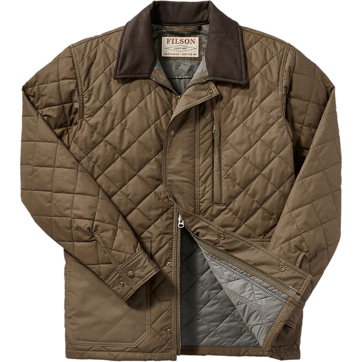 Filson Quilted Mile Marker Jacket - Men's - Clothing