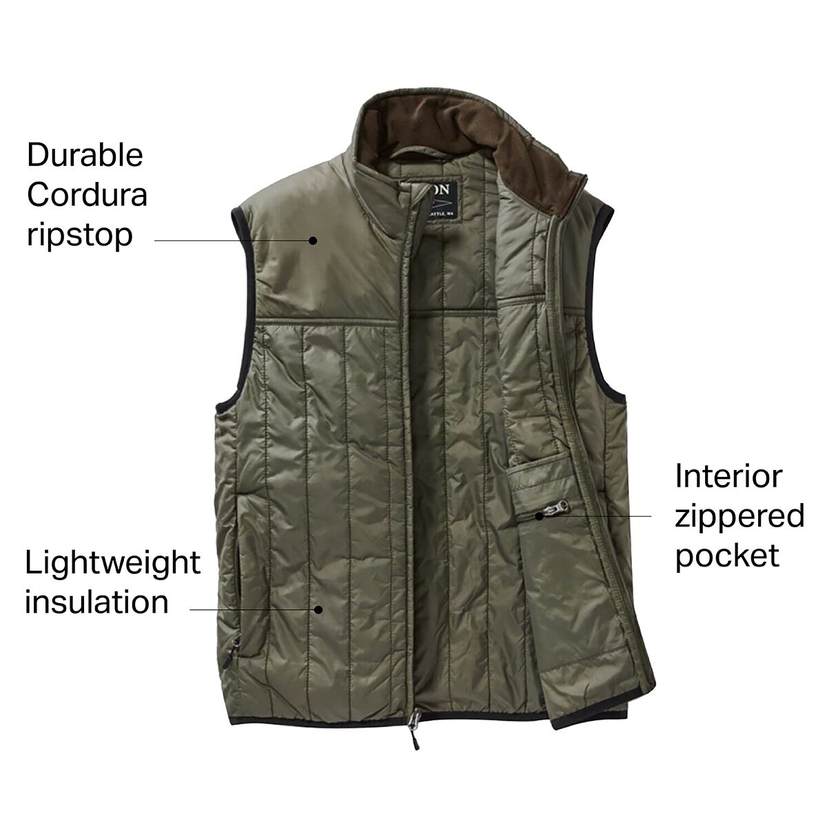 Filson Ultralight Vest - Men's - Clothing