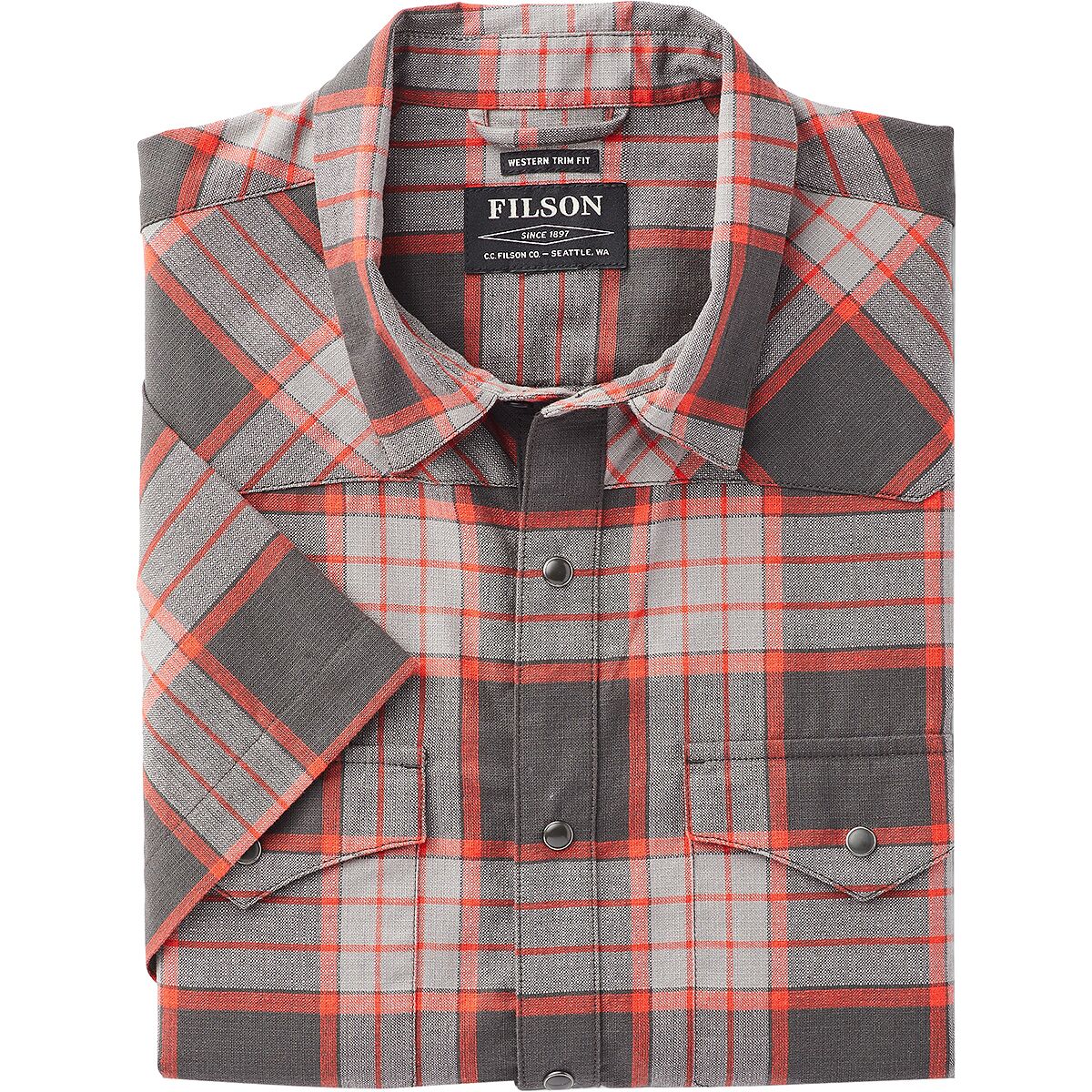Filson Snap Front Guide Short-Sleeve Shirt - Men's | Backcountry.com